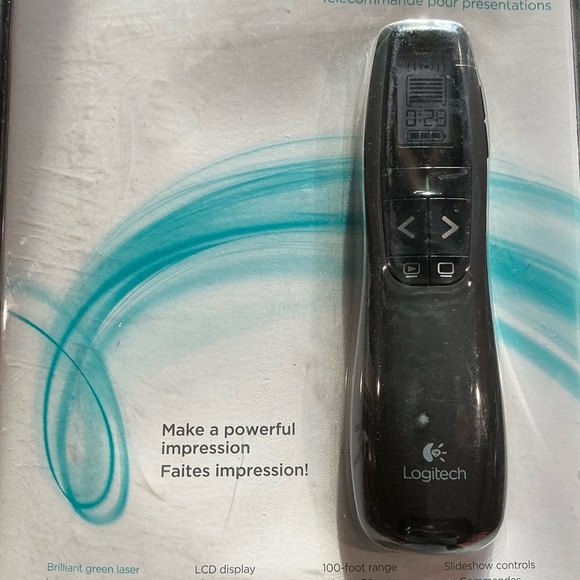 Logitech | Other | Logitech Professional Presenter With Green Laser ...